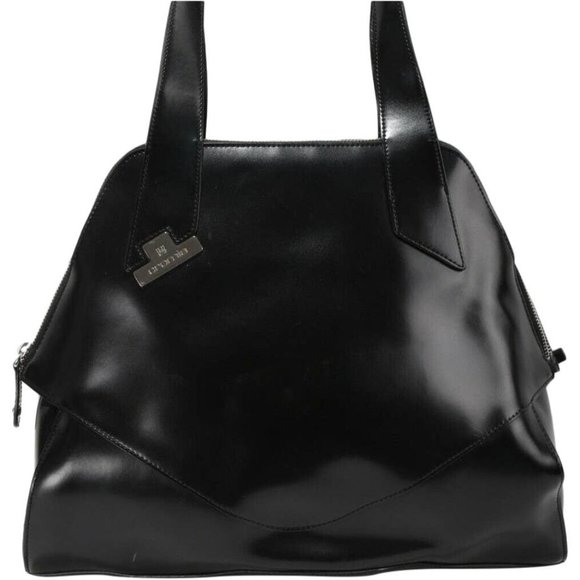 Cromia | Bags | Cromia Large Black Leather Satchel Bag | Poshmark